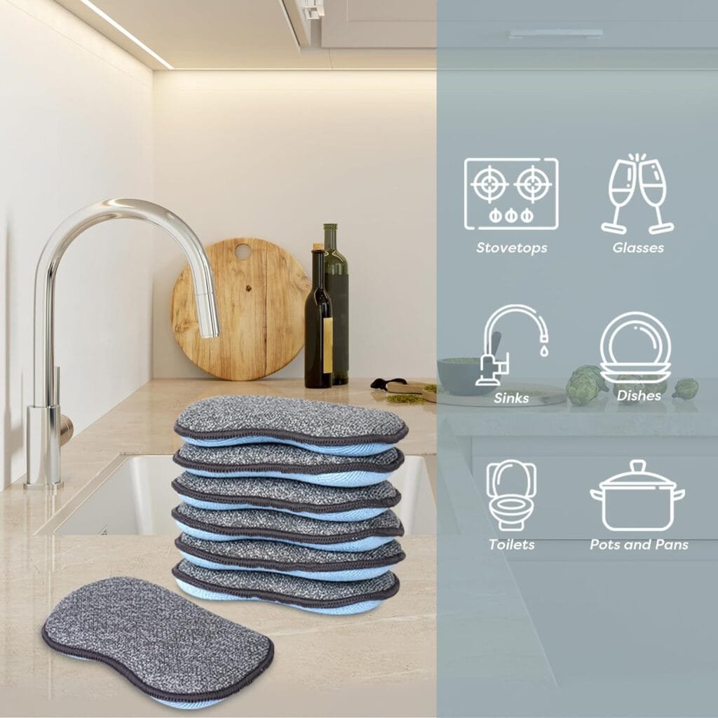 Multi-Purpose Sponges Kitchen Review - Cleaninup