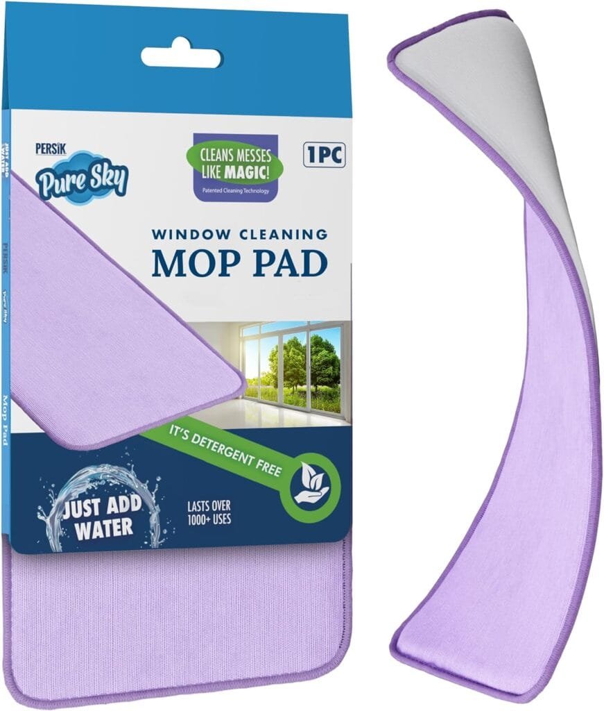 Pure-Sky Window Glass Mop Head Review - Cleaninup